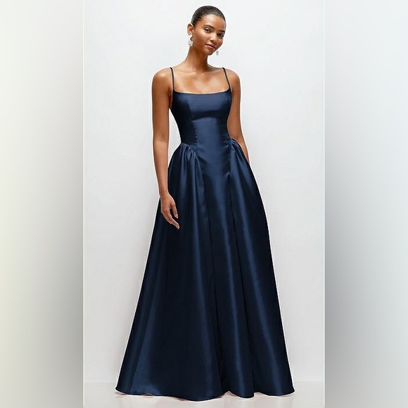 Dessy Collection | Dresses | Dessy Collection Jillian Drop Basque Satin ...